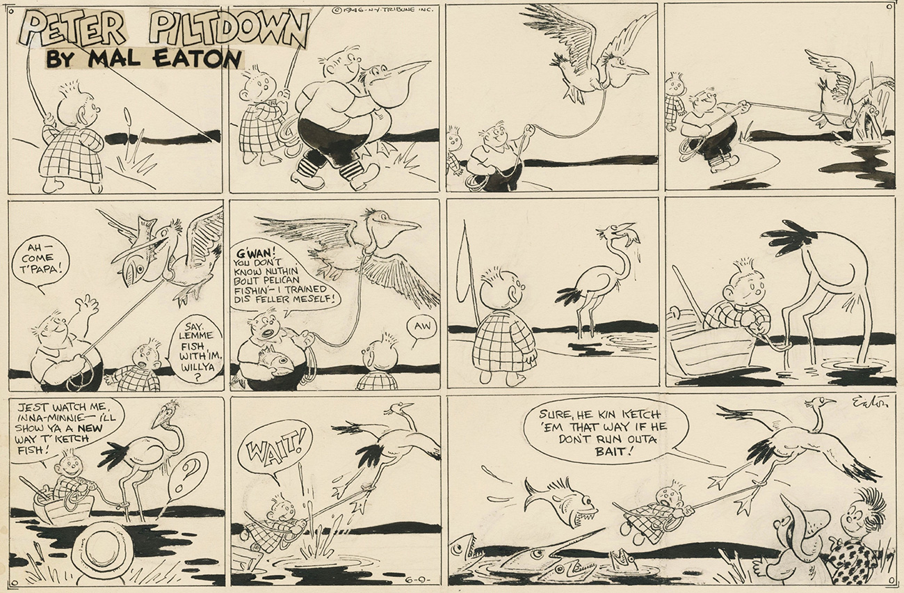 Mal Eaton’s Peter Piltdown – Who's Out There?