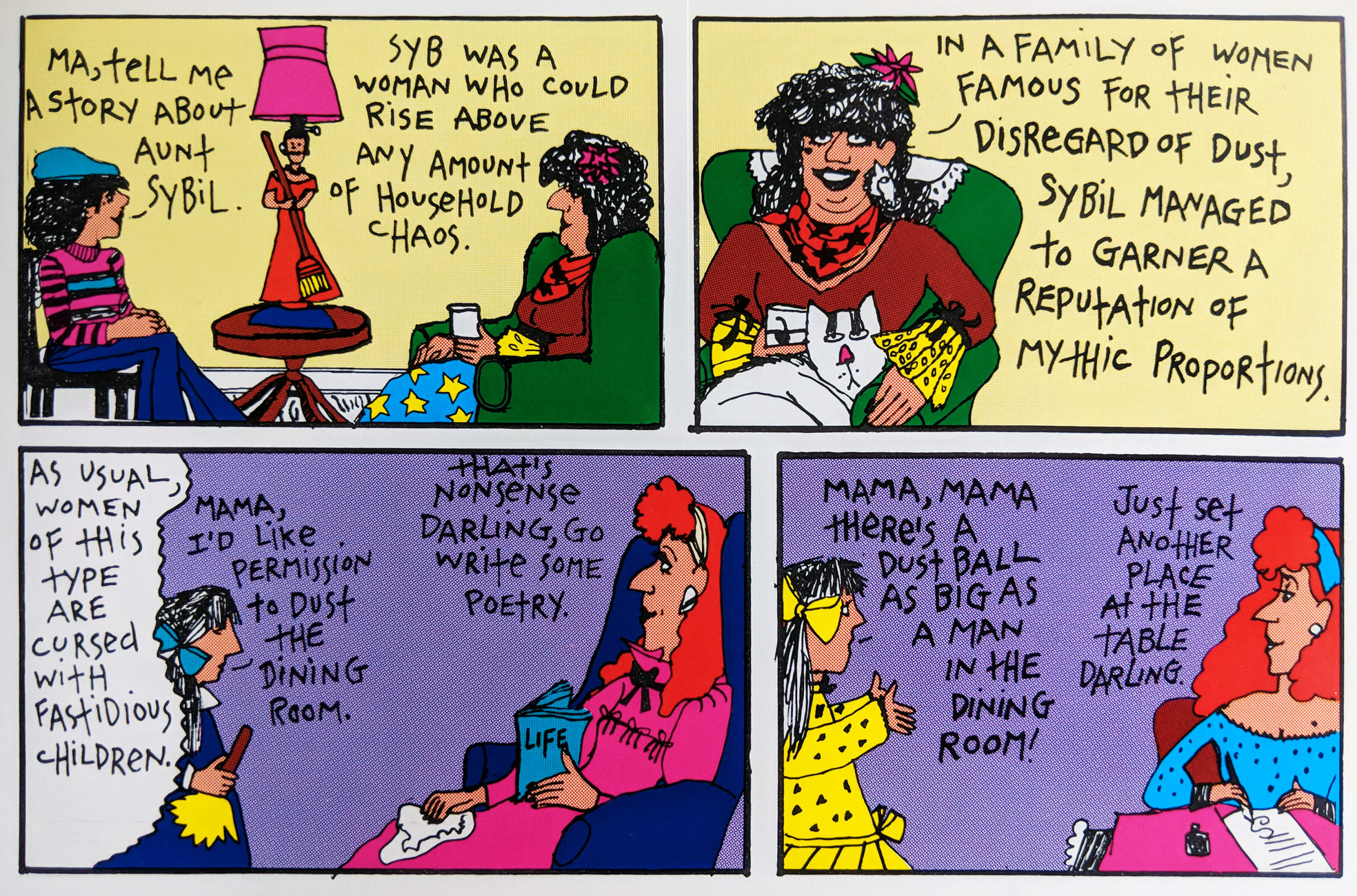 Nicole Hollander’s Sylvia: Wit, Wisdom and Cats – Who's Out There?