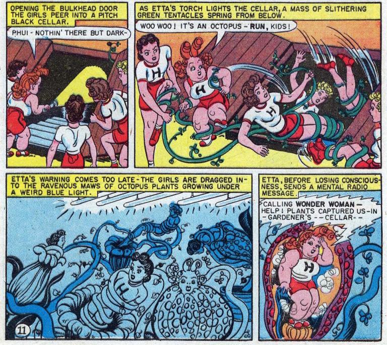 Tentacle Tuesday: More Golden Age Wonder Woman Wonders! – Who's Out There?