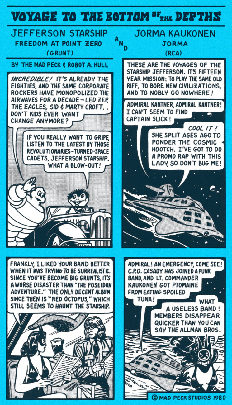 The Mad Peck Strikes! – Who's Out There?