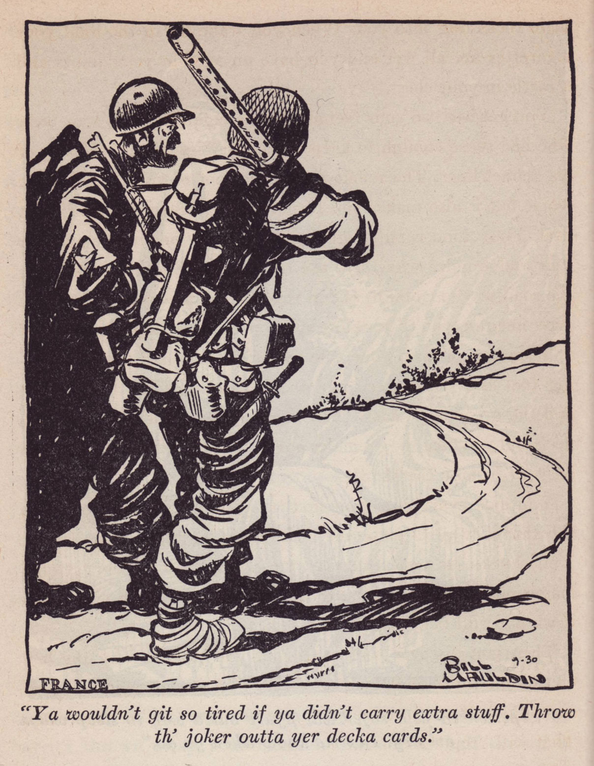 Philosophy From the Foxholes: Bill Mauldin – Who's Out There?