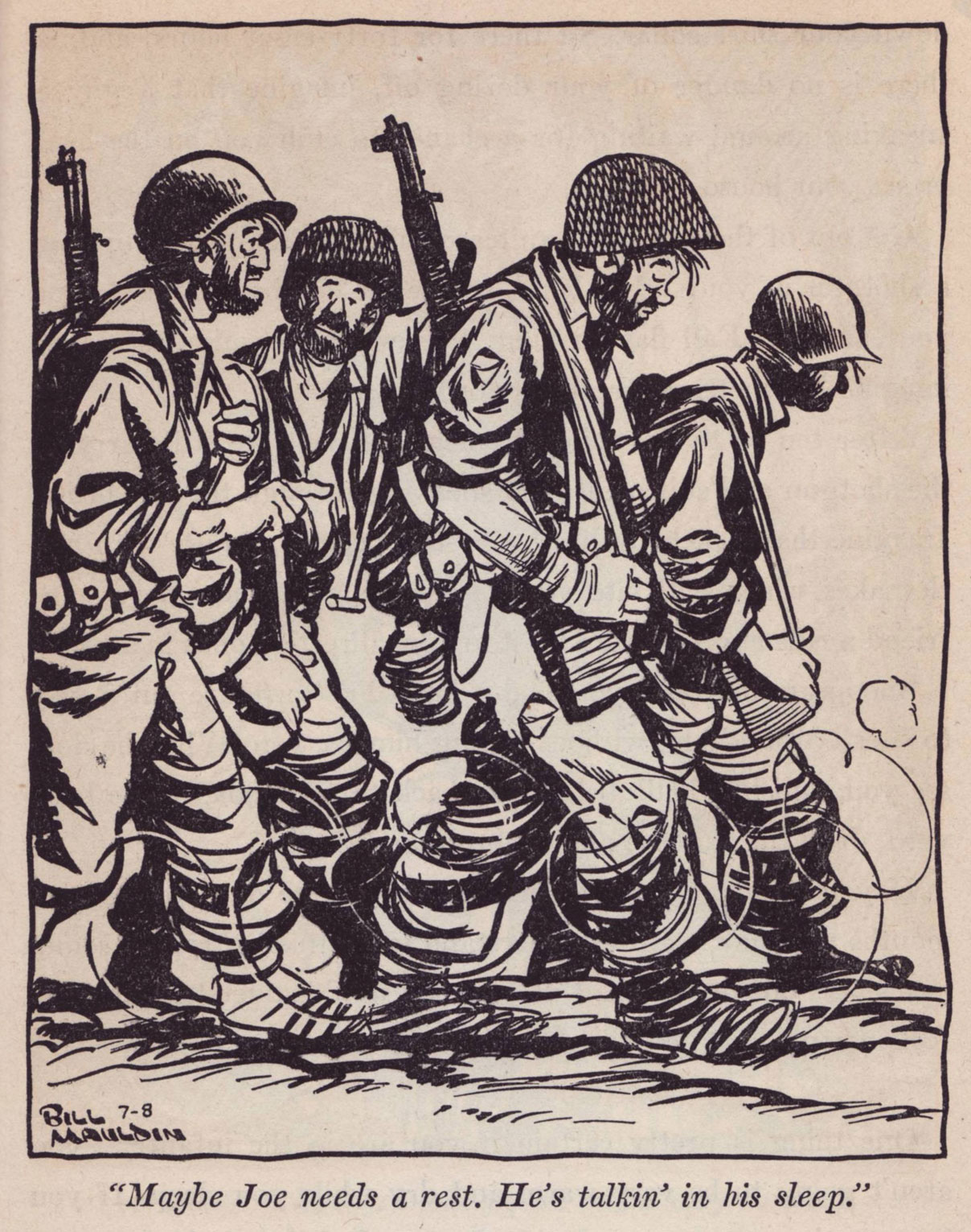 Philosophy From the Foxholes: Bill Mauldin – Who's Out There?
