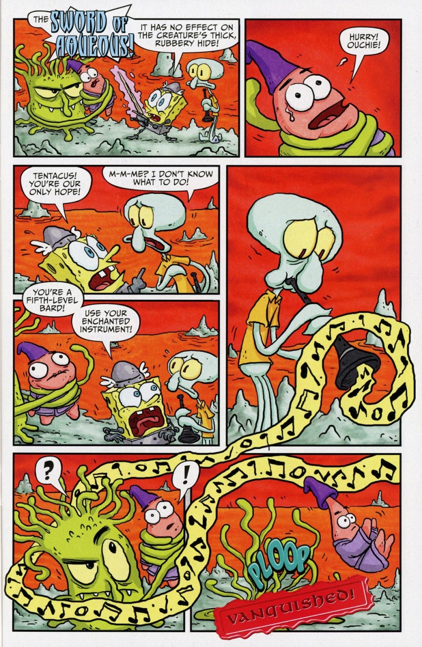 Tentacle Tuesday: SpongeBob Goes Squish! – Who's Out There?