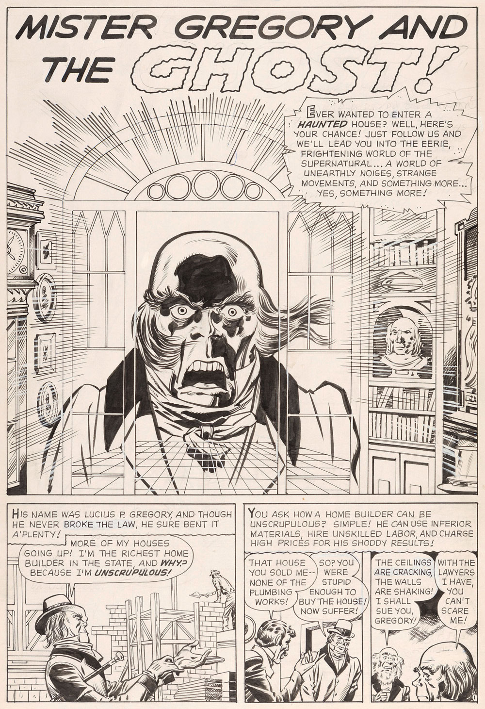 Treasured Stories: “Mister Gregory and the Ghost!” (1961) – Who's Out ...