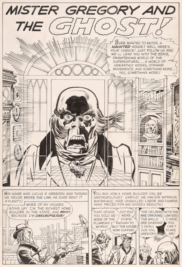 Treasured Stories: “Mister Gregory and the Ghost!” (1961) – Who's Out ...