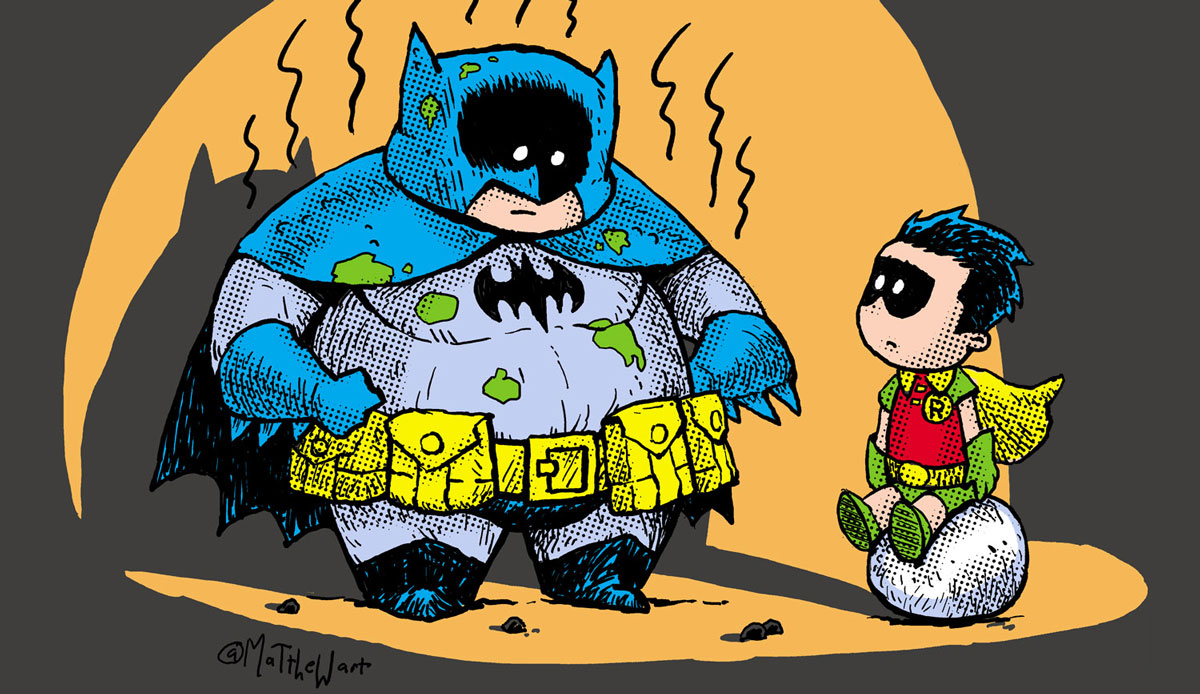 Why the Long face? The Lighter Side of Batman – Who's Out There?