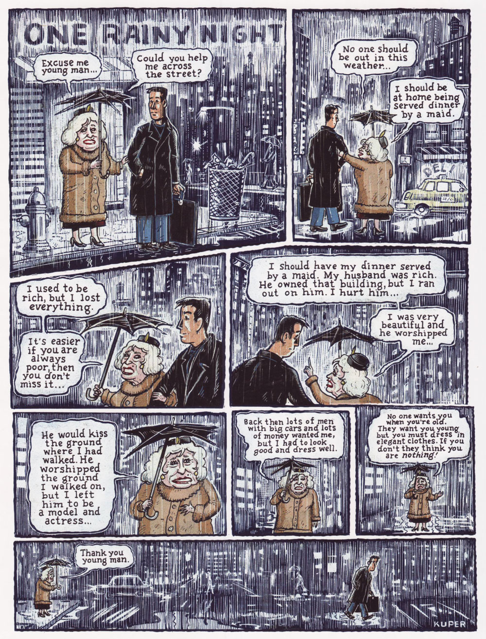 NYC and the Impressionable Young Artist: Peter Kuper’s Drawn to New ...