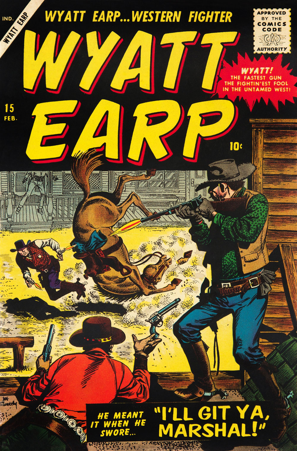 Wyatt Earp, Ubiquitous Comic Book Marshall – Who's Out There?