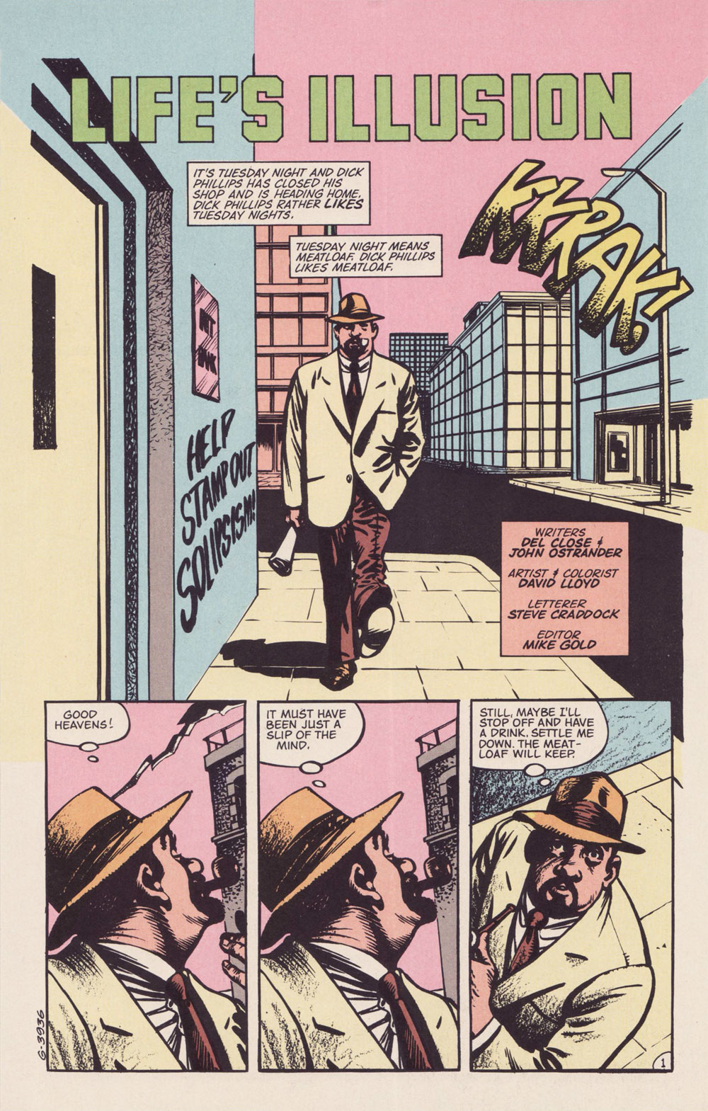 Treasured Stories: “Life’s Illusion” (1988) – Who's Out There?