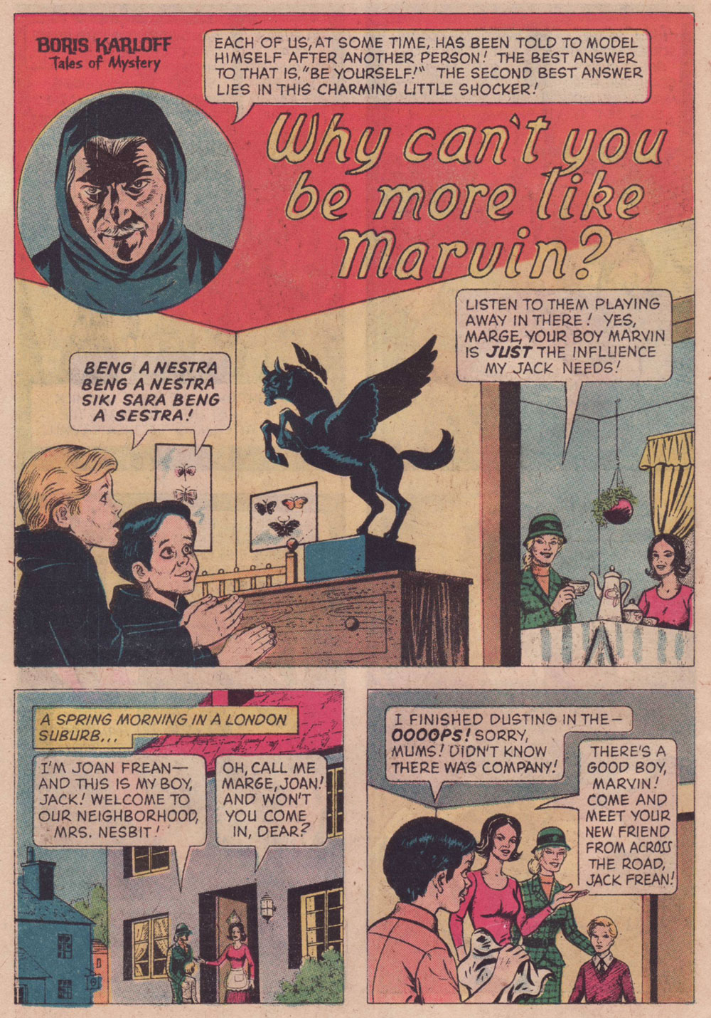 Treasured Stories: “Why Can’t You Be More Like Marvin?” (1975) – Who's ...