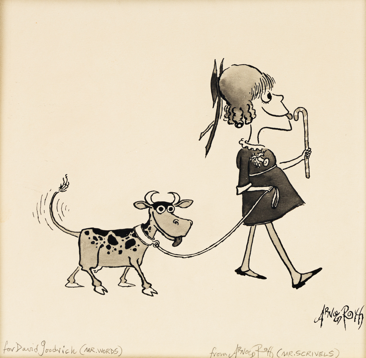 Arnold Roth: Cartooning *Is* Fun! – Who's Out There?