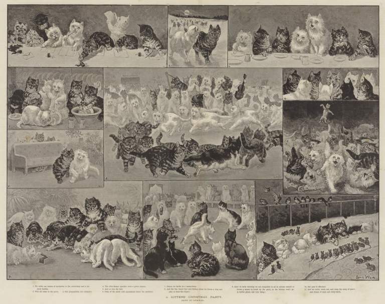 Commence by Drawing the Ears: Louis Wain’s Cats – Who's Out There?