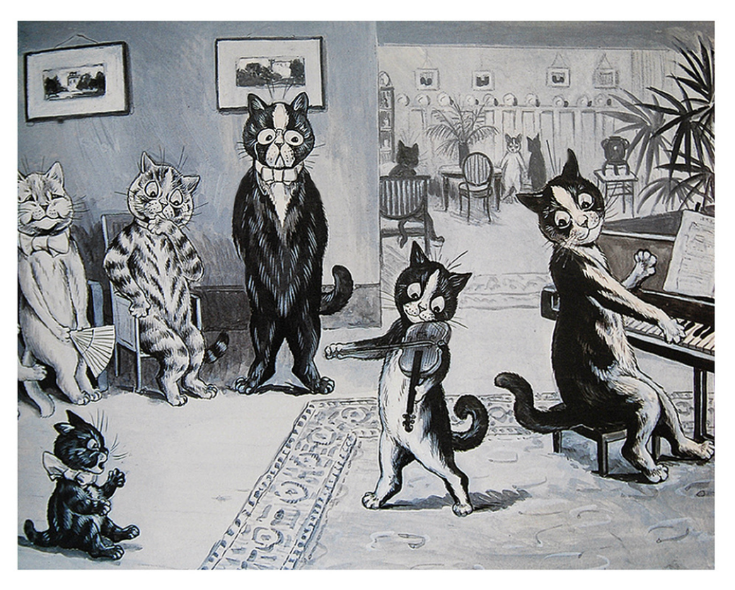 Commence by Drawing the Ears: Louis Wain’s Cats – Who's Out There?