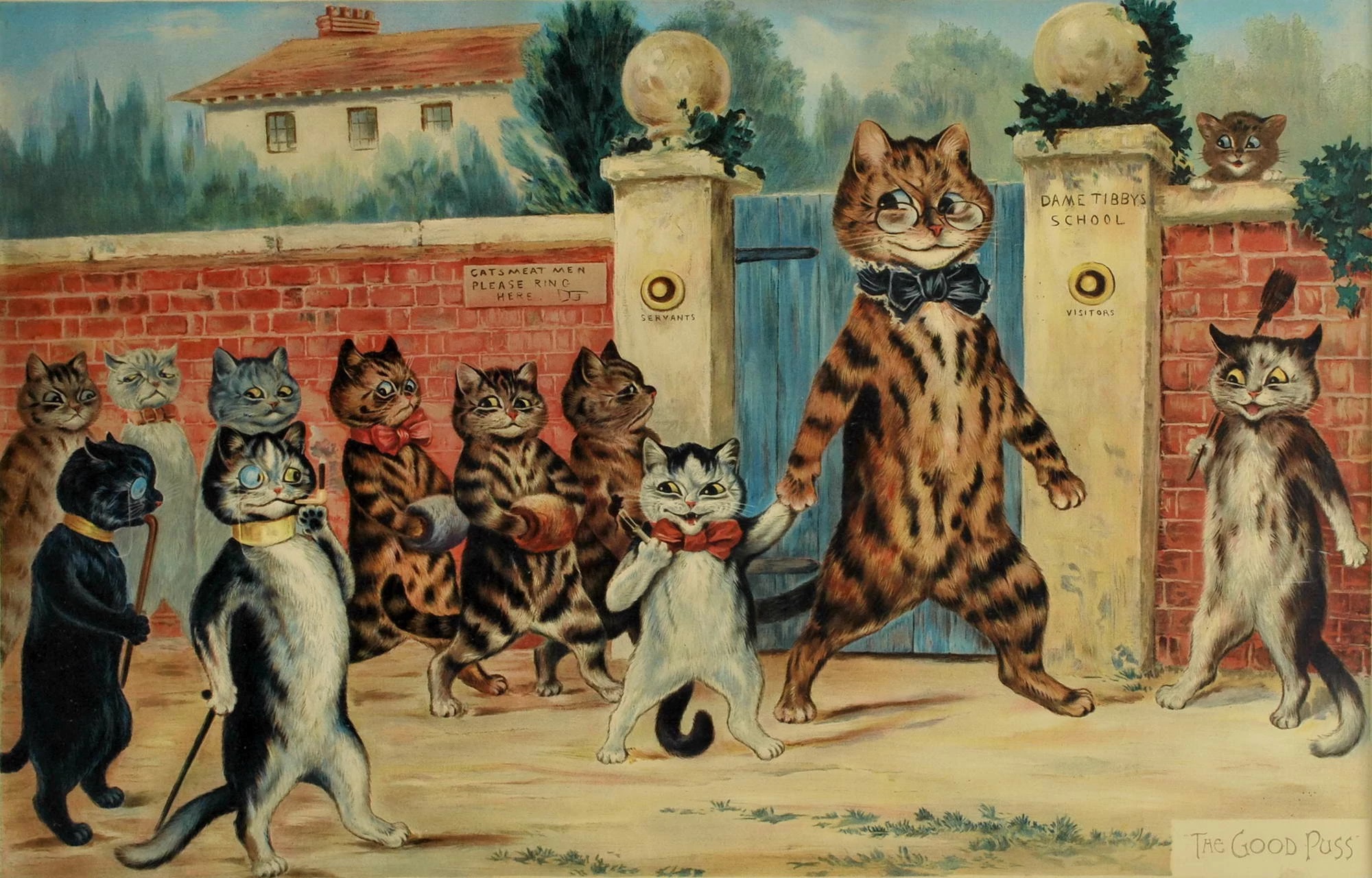 Commence by Drawing the Ears: Louis Wain’s Cats – Who's Out There?
