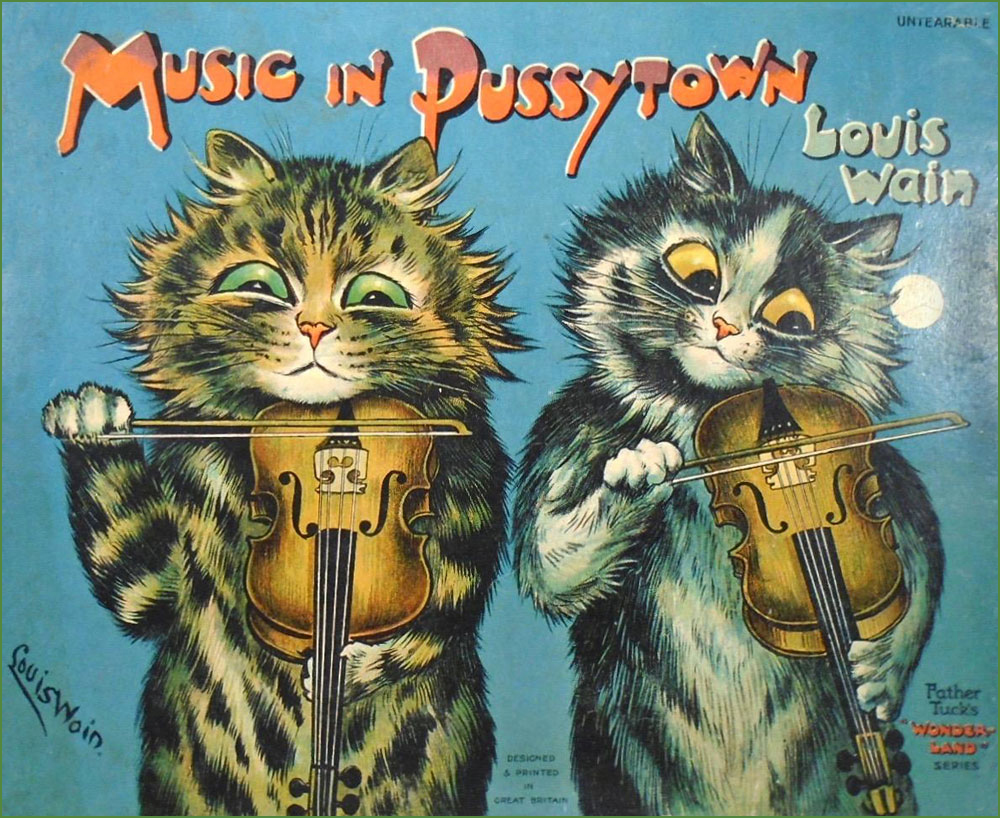 Commence by Drawing the Ears: Louis Wain’s Cats – Who's Out There?