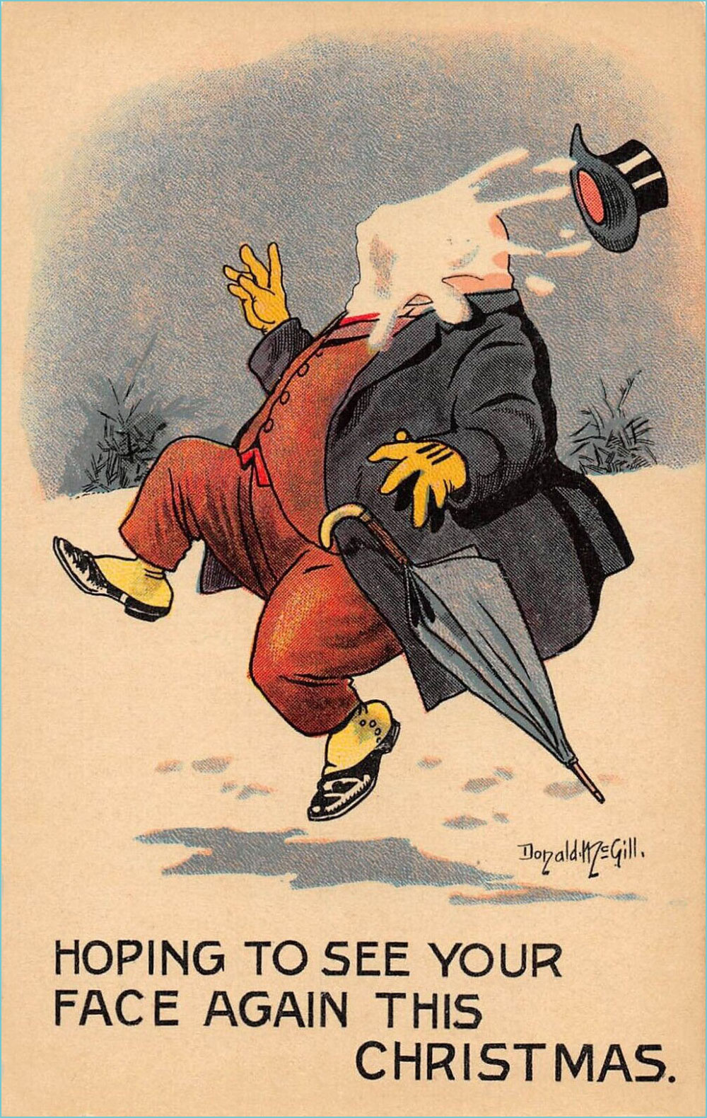 Hoping to See Your Face Again Next Year: Donald McGill’s Saucy Holiday ...