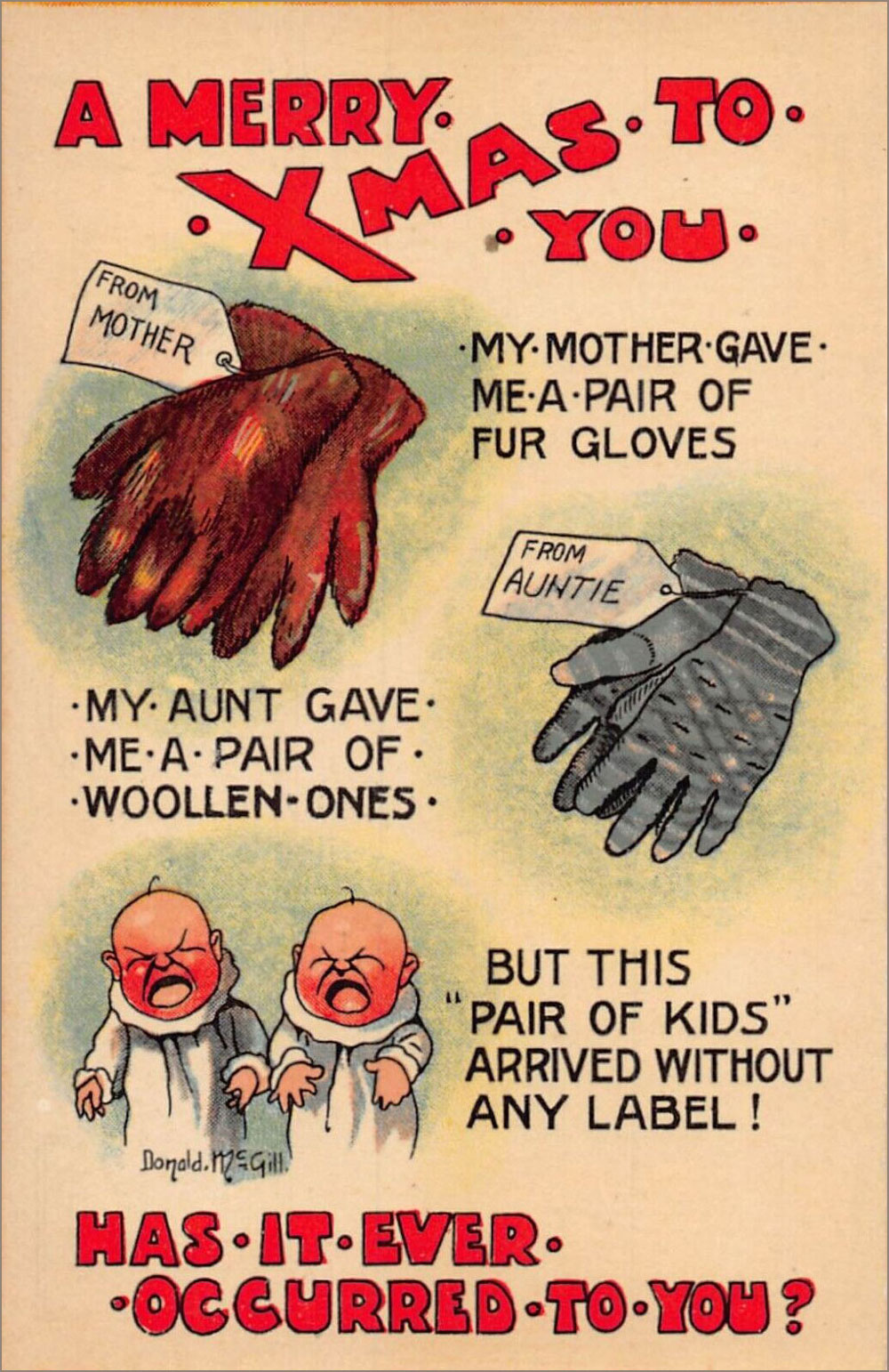 Hoping to See Your Face Again Next Year: Donald McGill’s Saucy Holiday ...