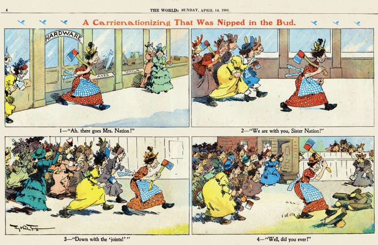 One Furious Woman and a Hatchet: the Saga of Carrie Nation – Who's Out ...